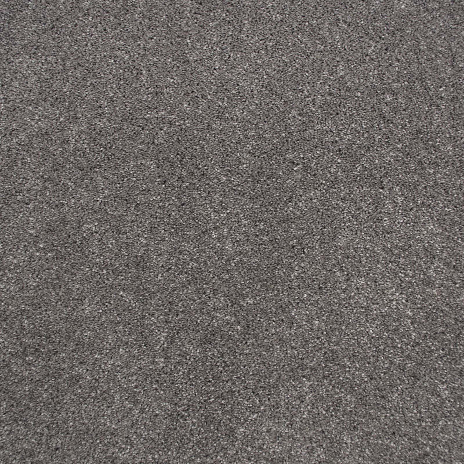 Rich Grey Soft Supreme Saxony Carpet Action Backed Felt Backed 4m & 5m ...